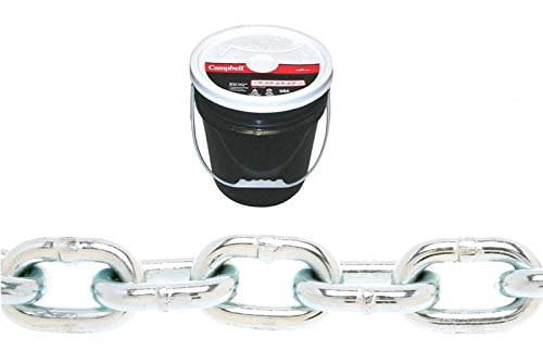 Campbell Chain 3/16 in. Oval Link Carbon Steel Proof Coil Chain 3/16 in ...