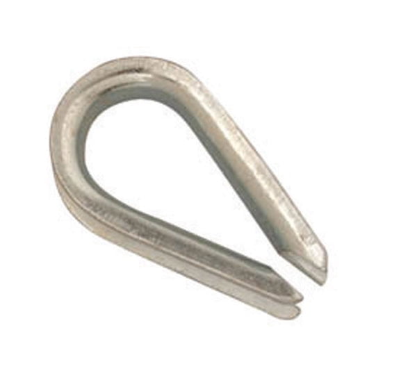 Campbell Chain Galvanized Zinc Wire Rope Thimble 5/8 in. L - Total Qty ...