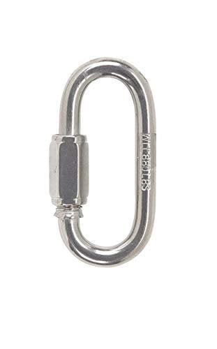 APEX Campbell Chain Polished Stainless Steel Quick Link 880 Lb. 2-1/4 ...