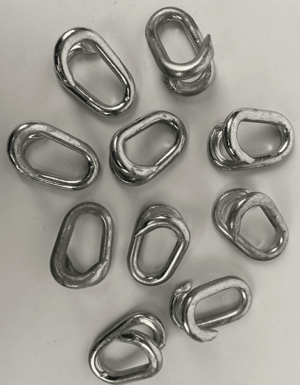Campbell Chain Zinc-Plated T5950924 Steel Lap Link 1250lb 3/8" 1-5/8 ...