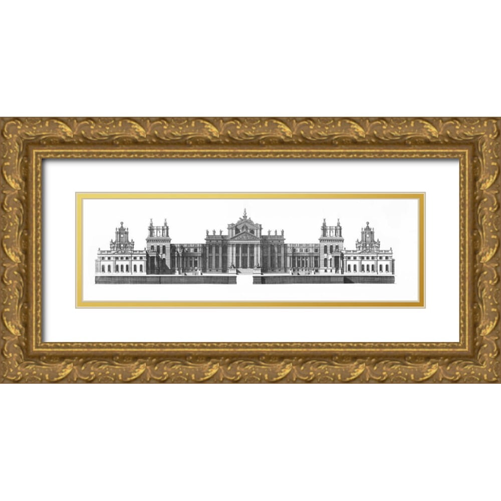Campbell, Colin 18x8 Gold Ornate Wood Framed with Double Matting Museum ...