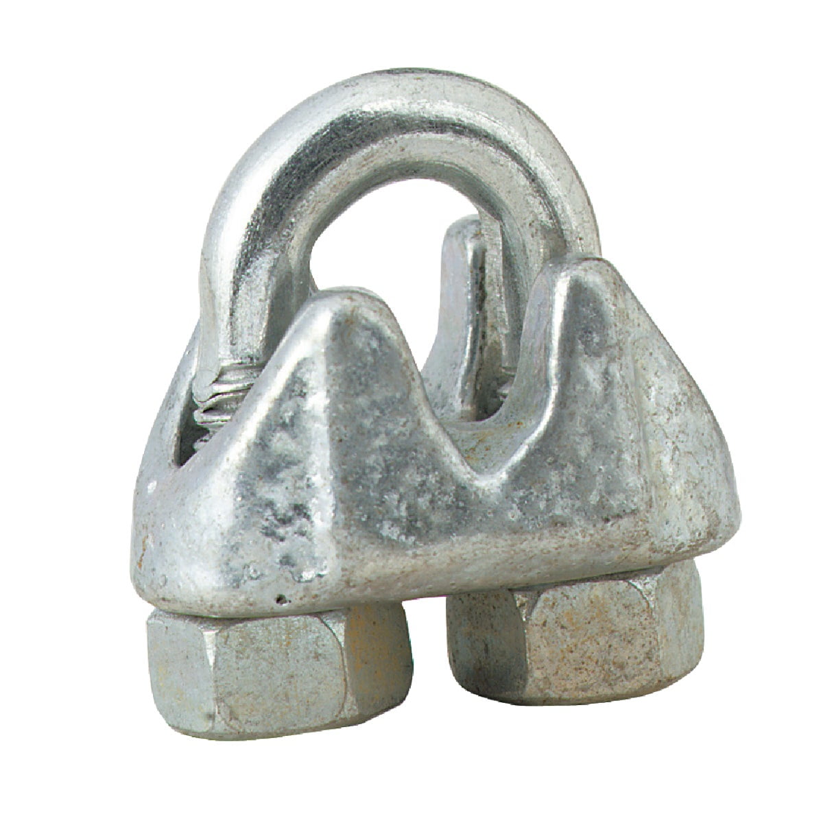 Campbell Electrogalvanized Malleable Iron Wire Rope Clip 1 in. L ...