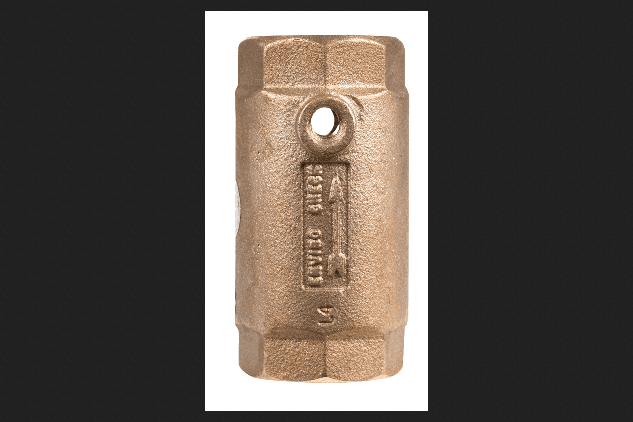 Campbell Flomatic 1-1/4 in. D X 1-1/4 in. D FNPT x FNPT Red Brass ...