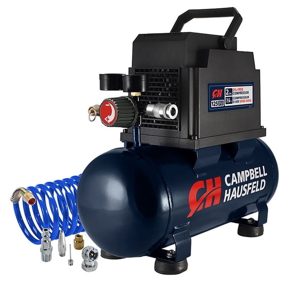 Campbell Hausfeld 1016481 2gal Horizontal Portable Air Compressor ...
