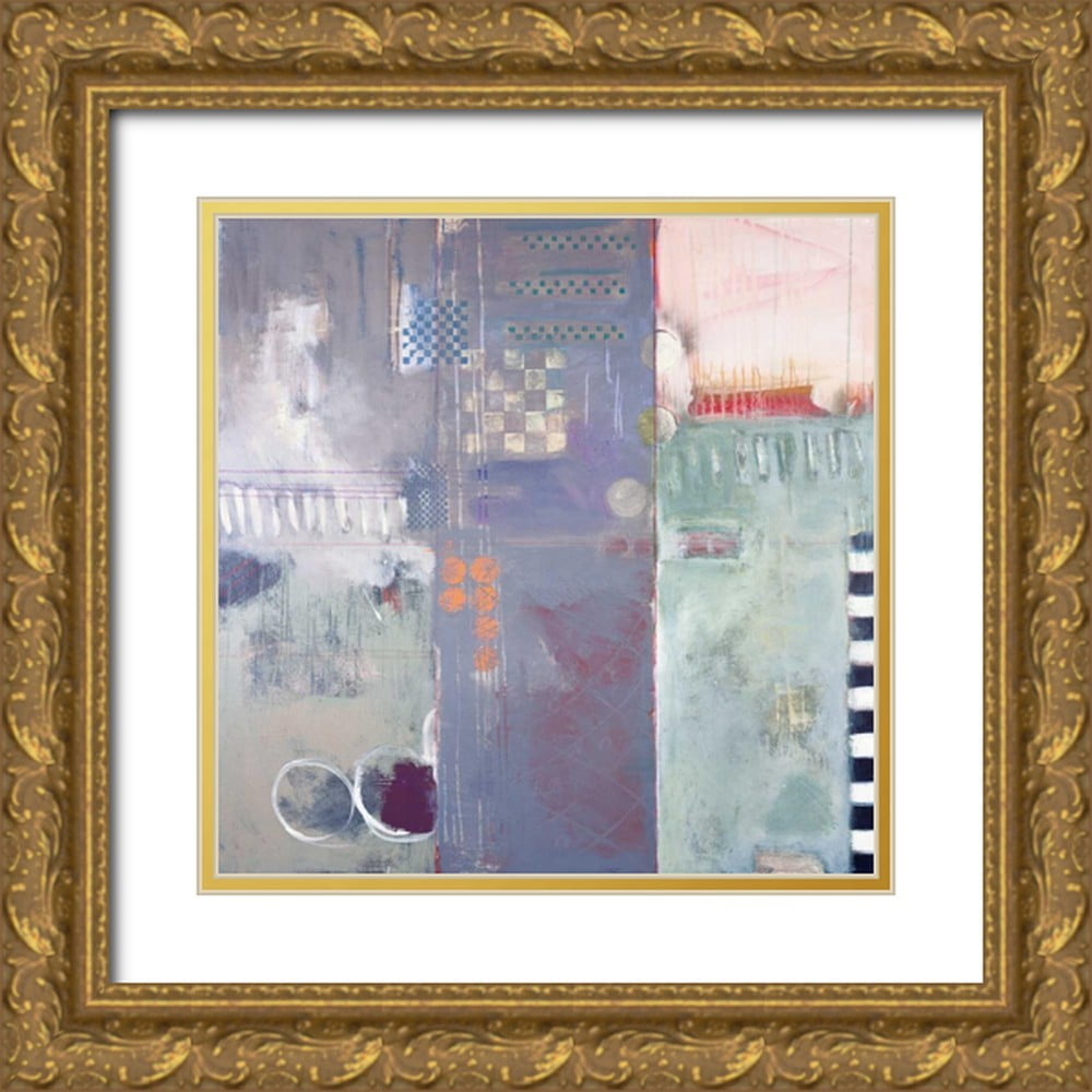 Campbell, Judy 26x26 Gold Ornate Wood Framed with Double Matting Museum ...