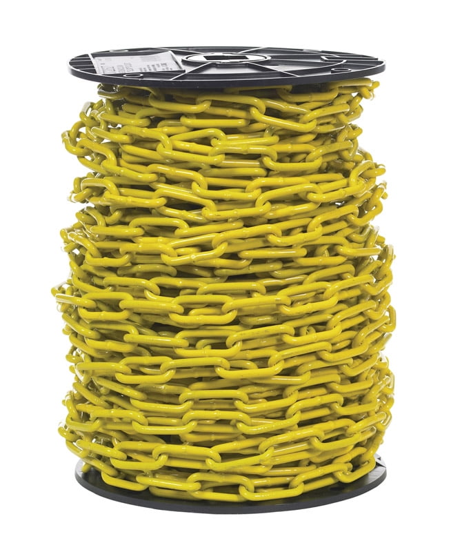 Campbell Straight Link Carbon Steel Coil Chain, 3/16 in. Diameter, 120 ...
