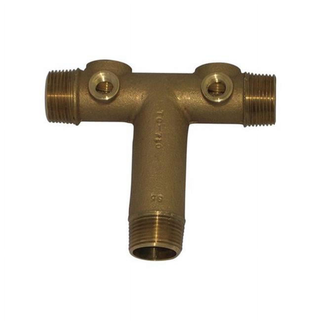 Campbell RUTC4-3LF Universal Tank Cross, 1" MPT x 3/4" FPT line ...