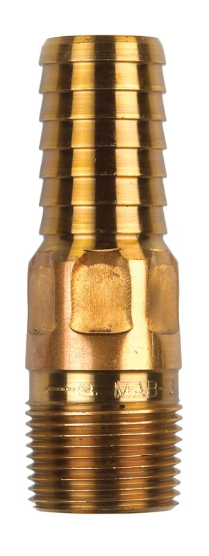 Campbell Red Brass Brown 3/4 in. Male Adapter - Walmart Business Supplies