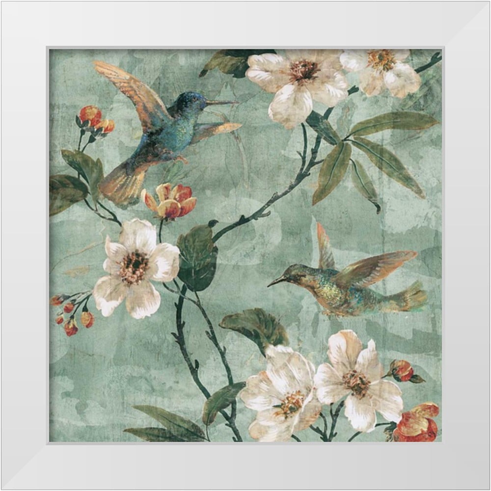 Campbell, Renee 12x12 White Modern Wood Framed Museum Art Print Titled ...