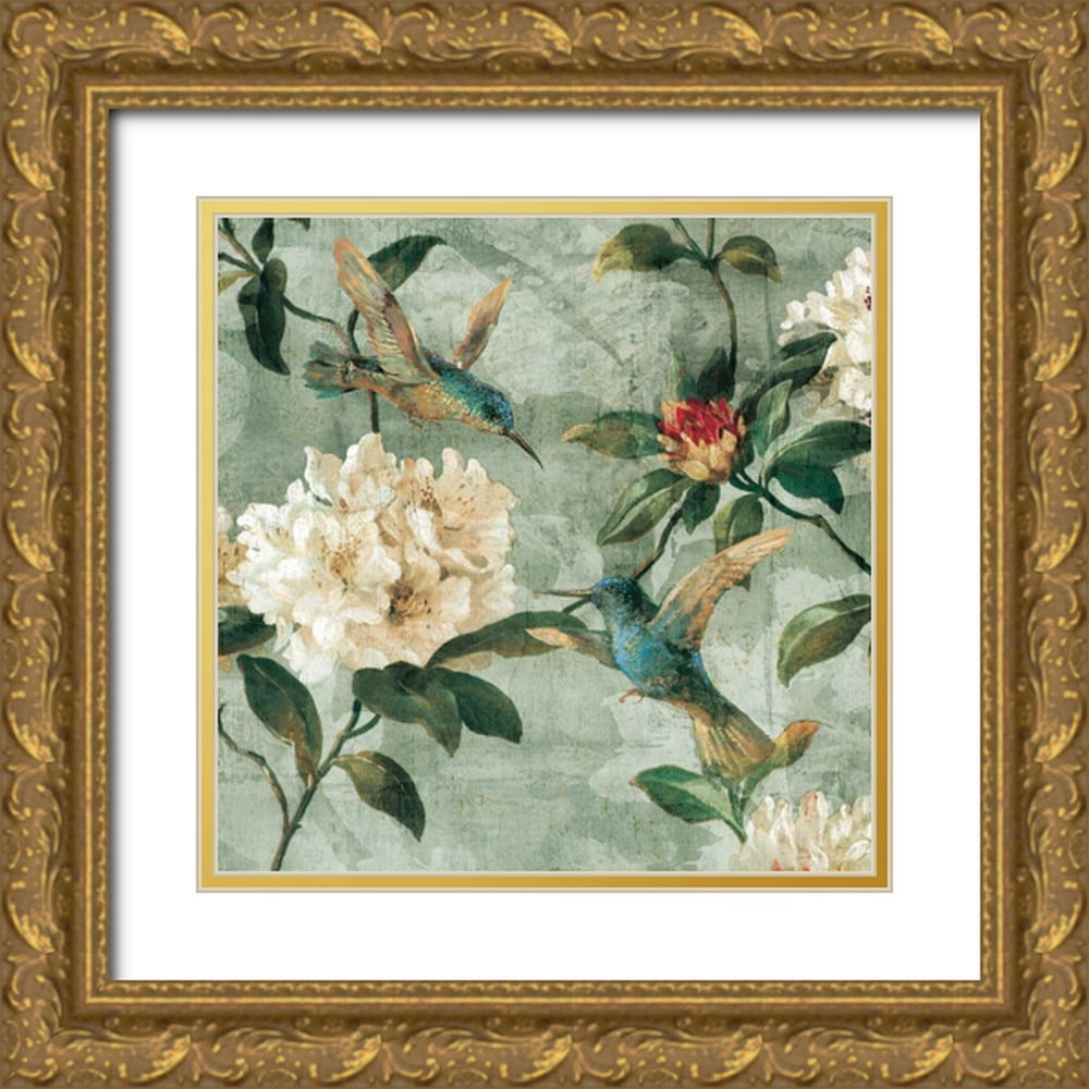 Campbell, Renee 15x15 Gold Ornate Wood Framed with Double Matting ...