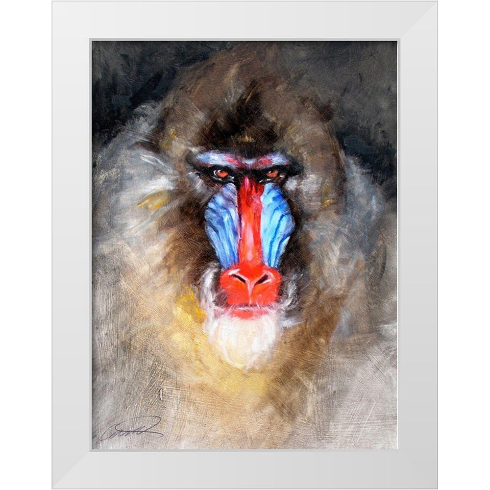 Campbell, Robert 11x14 White Modern Wood Framed Museum Art Print Titled ...