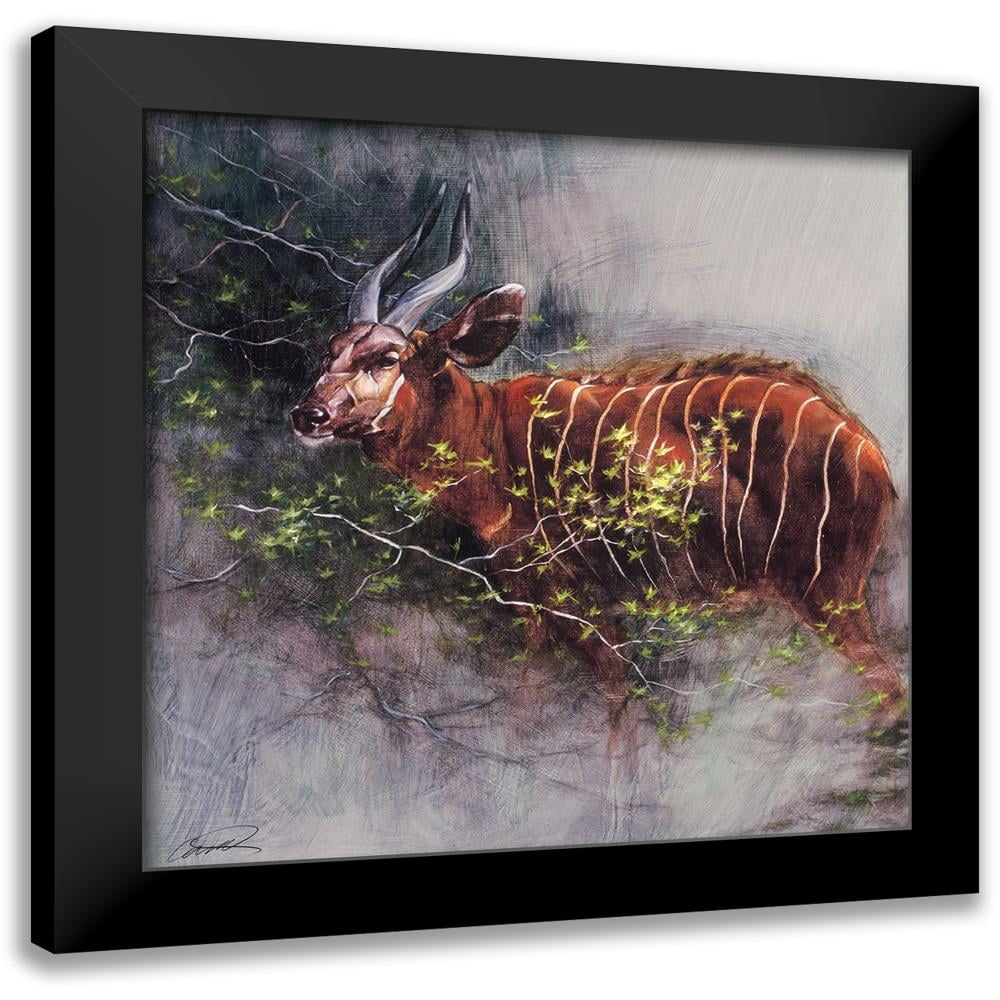 Campbell, Robert 20x20 Black Modern Framed Museum Art Print Titled ...