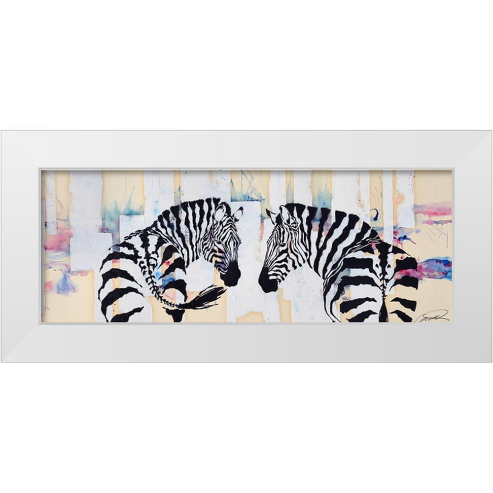 Campbell, Robert 24x11 White Modern Wood Framed Museum Art Print Titled ...