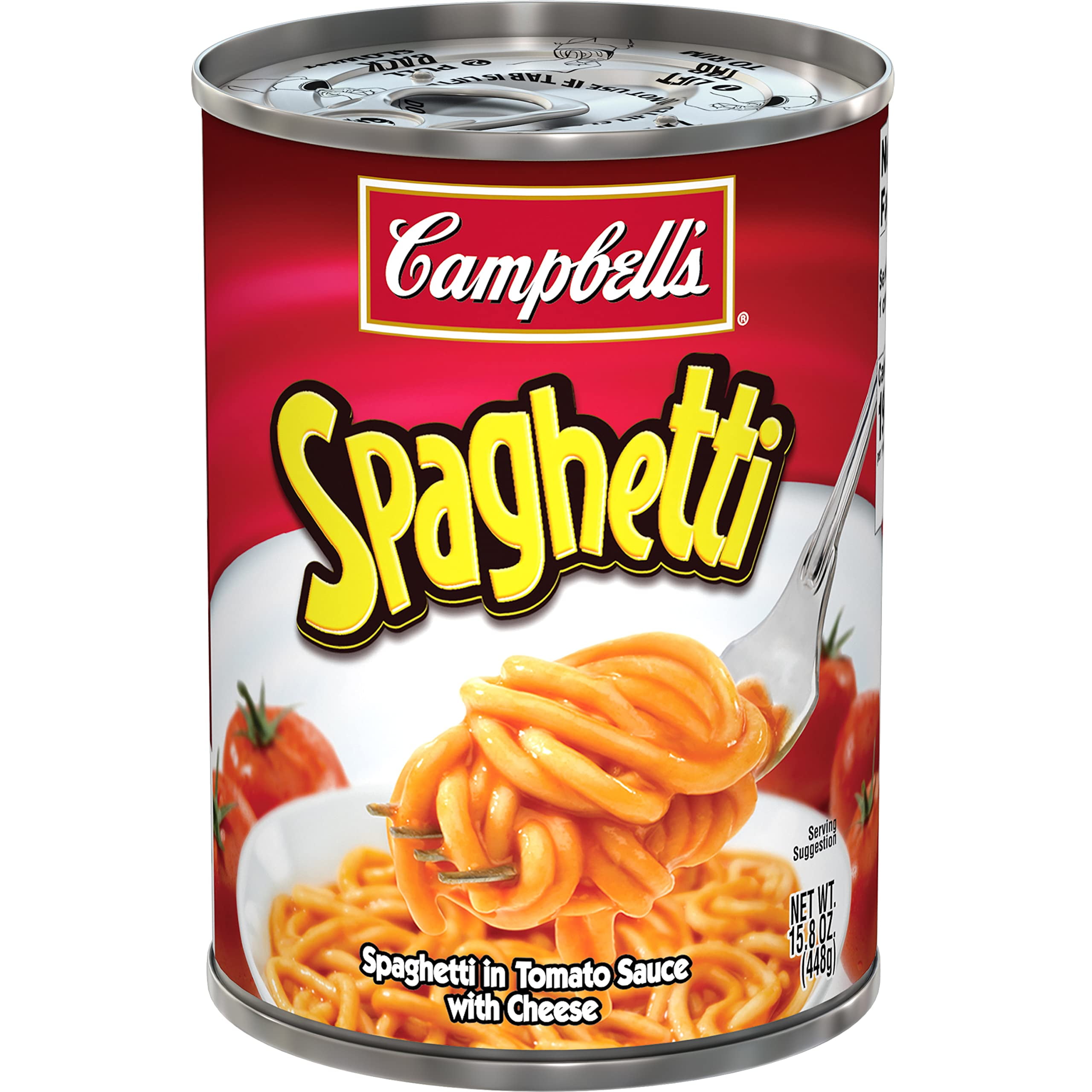 Campbell's Ready to Eat Spaghetti, Food Pantry Snack for Kids & Adults ...