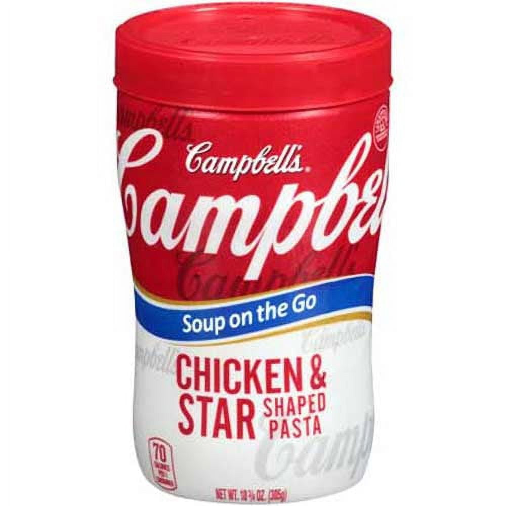 Campbell Soup at Hand Chicken and Stars Soup - 10.75 oz. microwavable ...