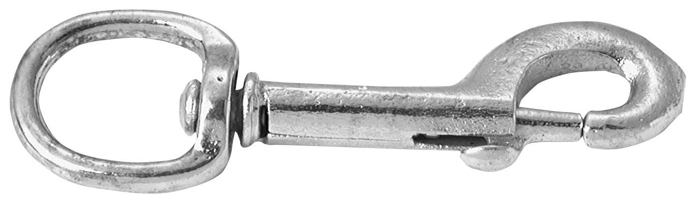 Campbell T7605801 Swiveling Bolt Snap, Malleable, Zinc Plated, 5/8 ...