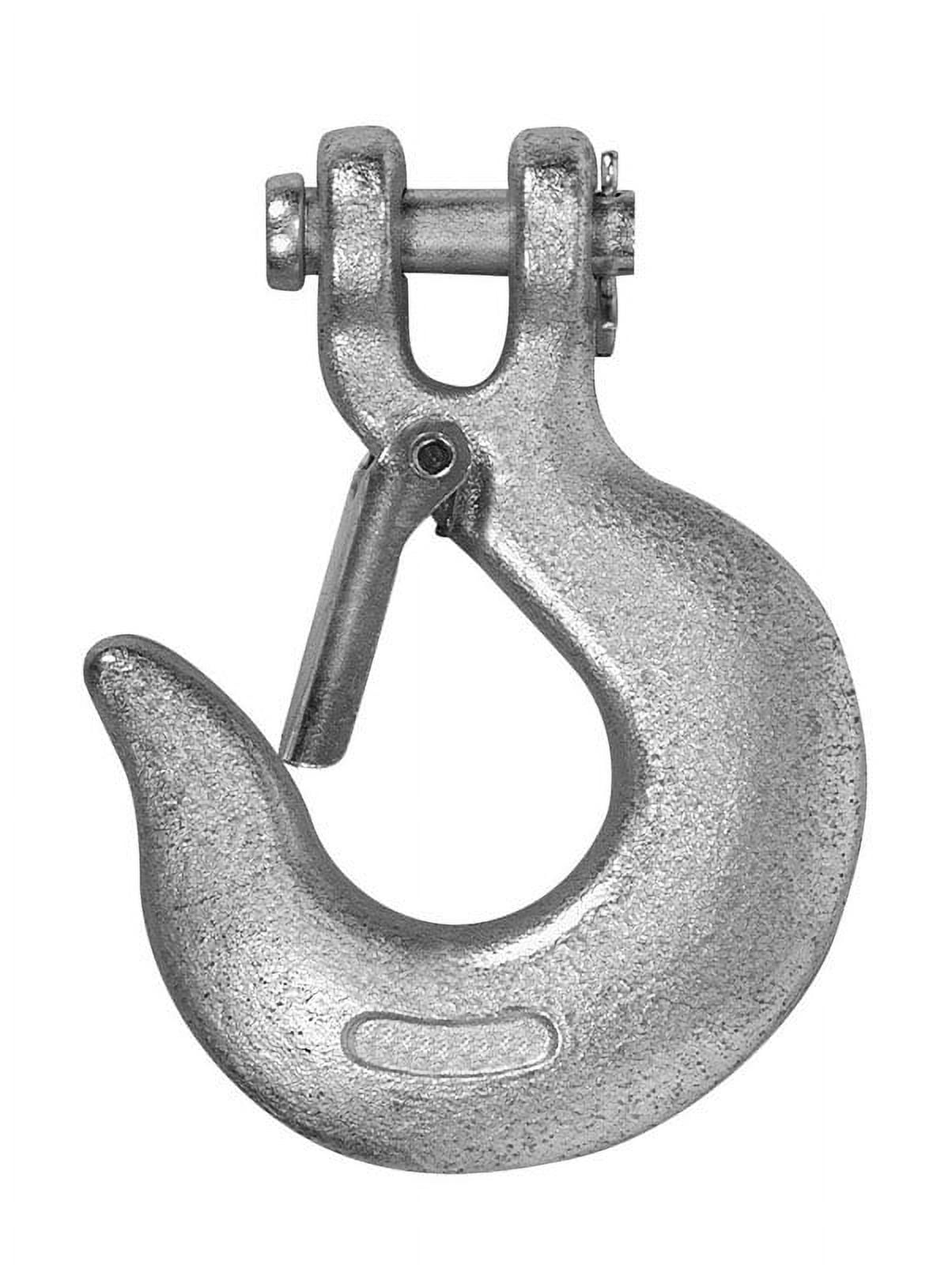 Campbell T9700824 1/2" CLEVIS SLIP HK W/LATCH,GR 43,Z/P - Walmart.com