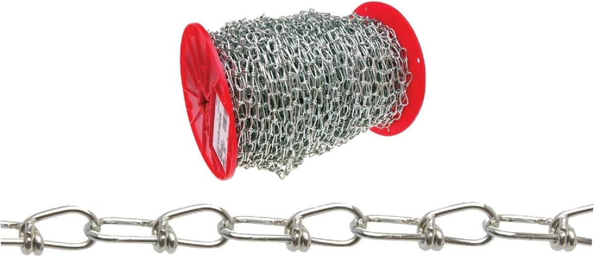 Campbell Tool Chain Double Loop Inco #1 Zinc Plated 125' Per Roll ...