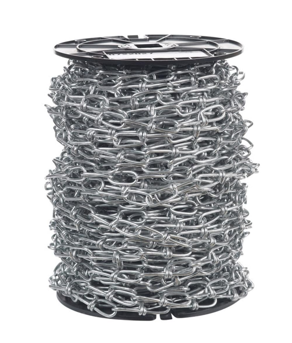 Campbell Tool Chain Double Loop Inco 2/0 Zinc Plated 155' Per Roll ...