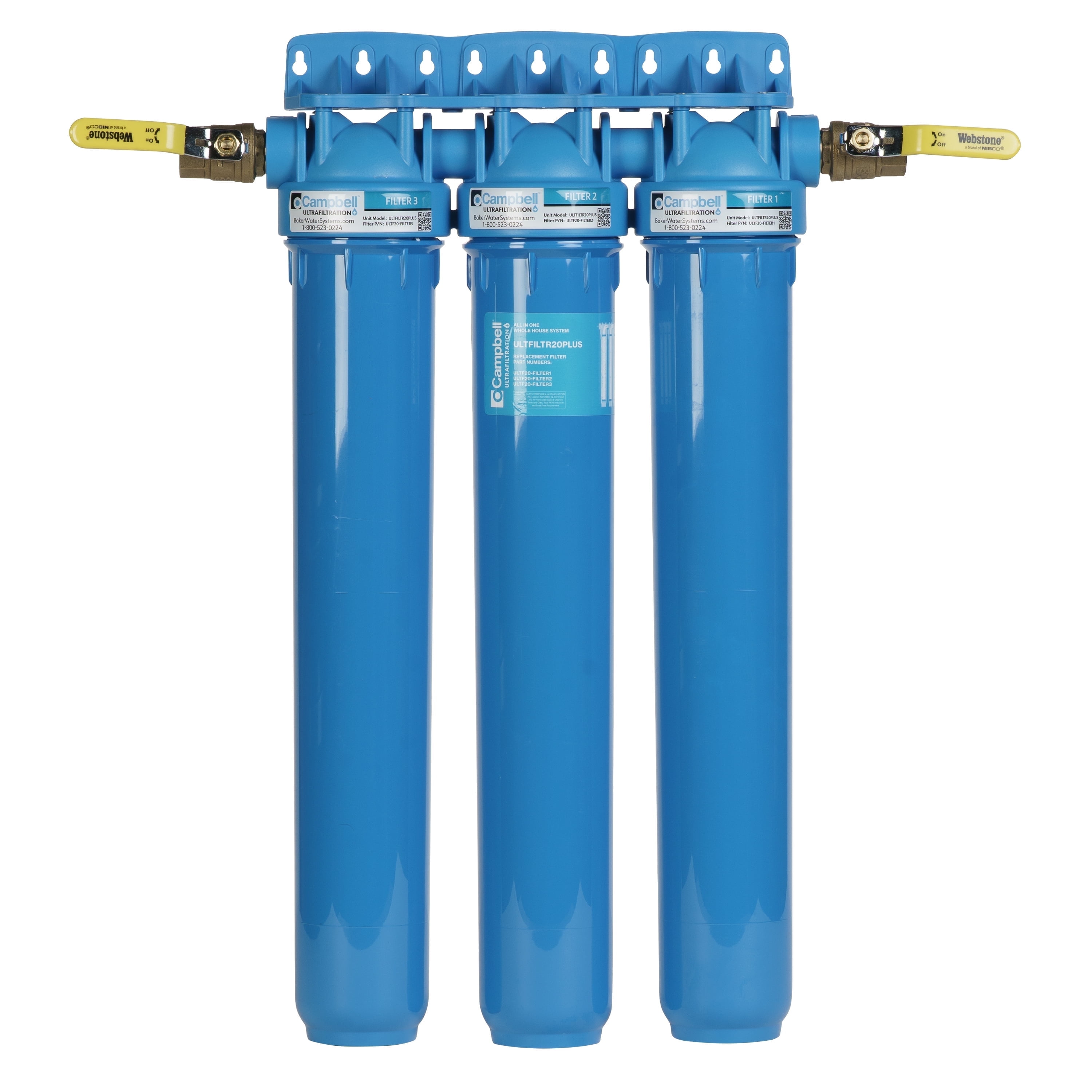 Campbell Ultrafiltration+ Whole House Water Filter System, Tankless, No ...