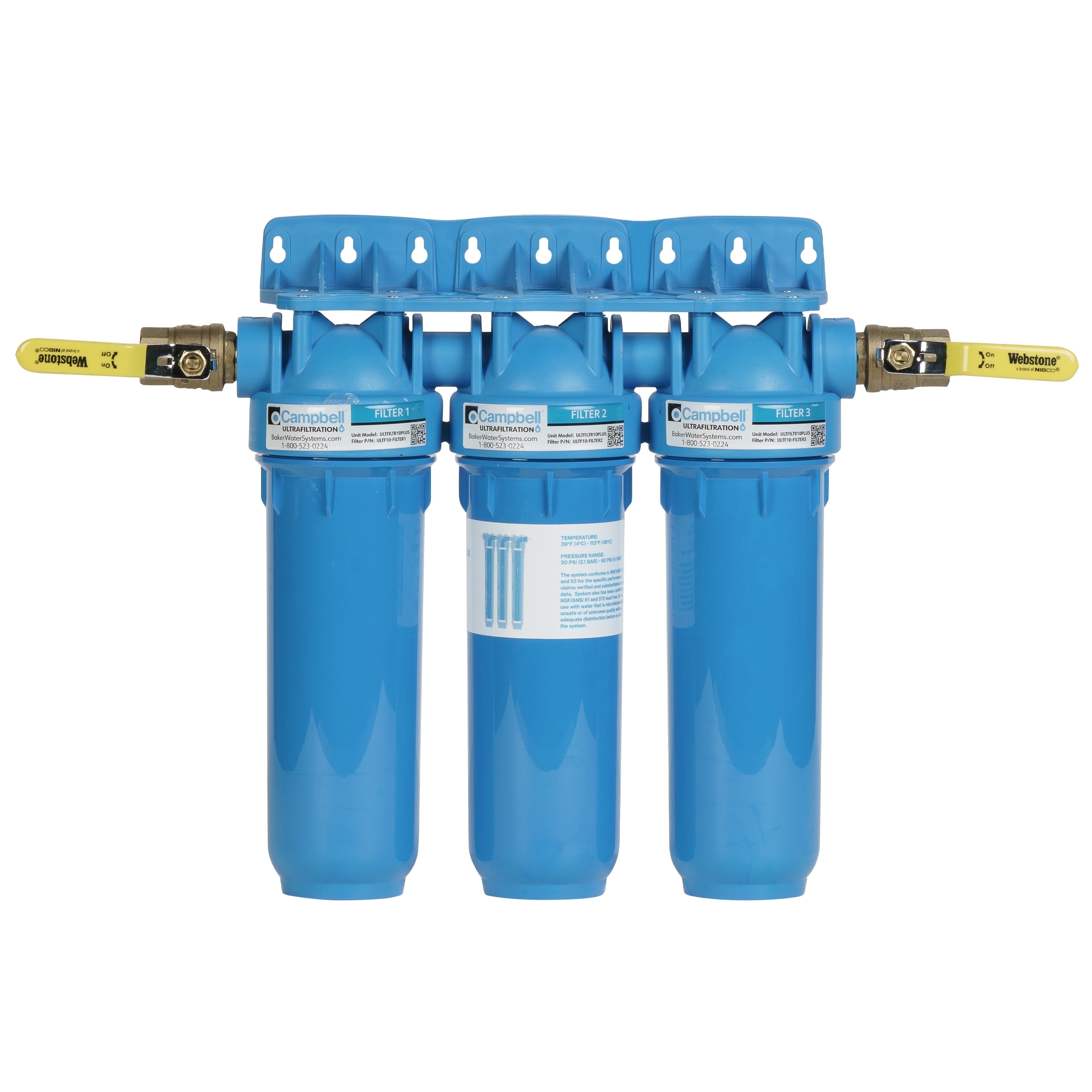 Campbell Ultrafiltration+ Whole House Water Filter System, Tankless, No ...
