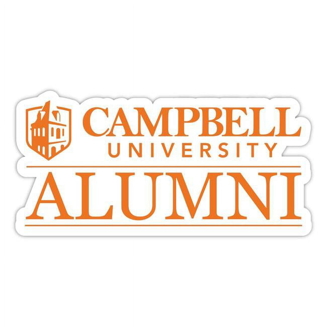 Campbell University Fighting Camels 4 in. Laser Cut Alumni Vinyl Decal ...