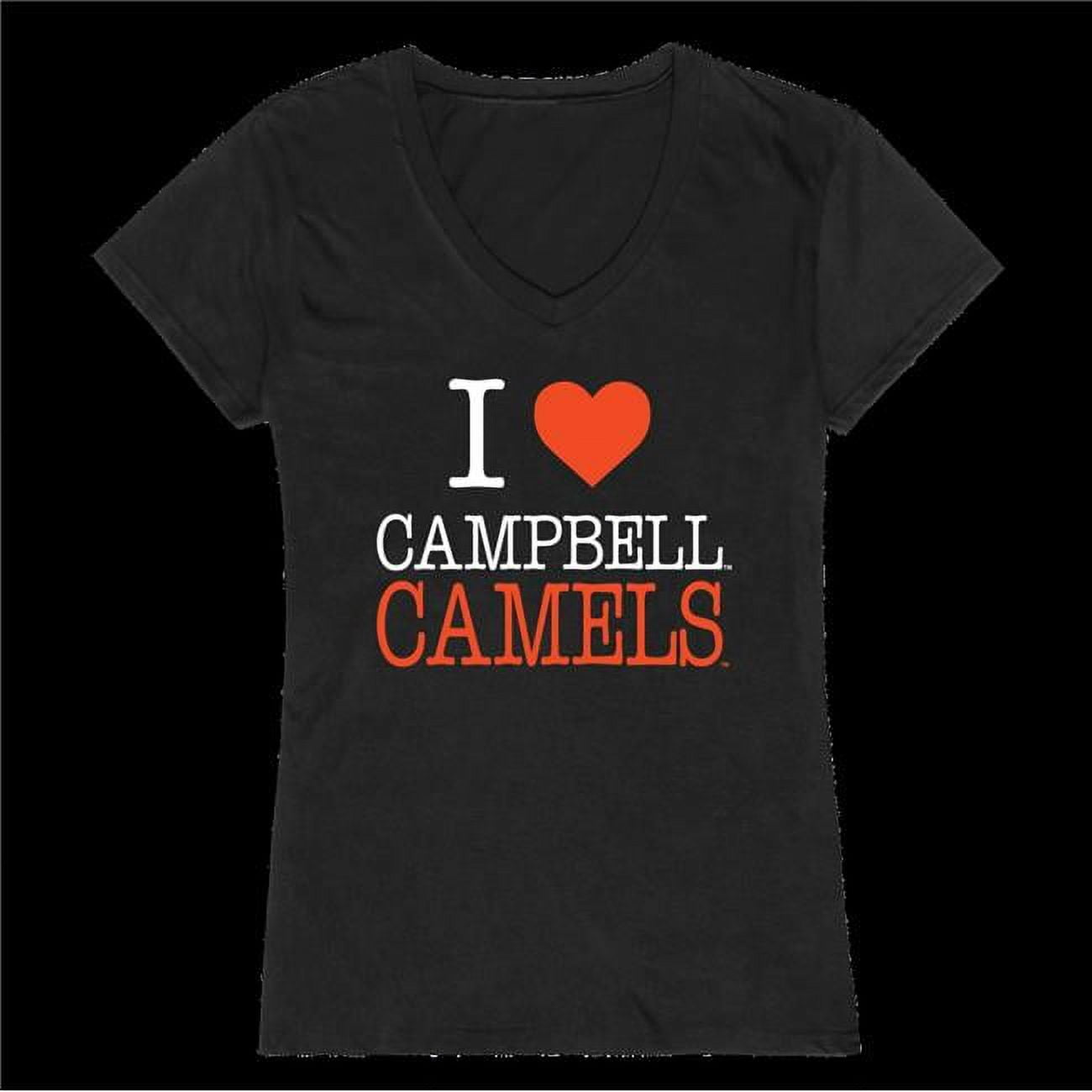 Campbell University Fighting Camels I Love Women T-Shirt, Black - 2XL ...