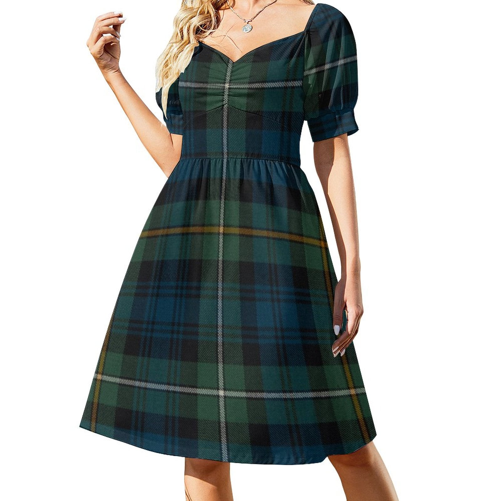 Campbell of Argyll Scottish Tartan Dress summer dresses ladies 2024 ...