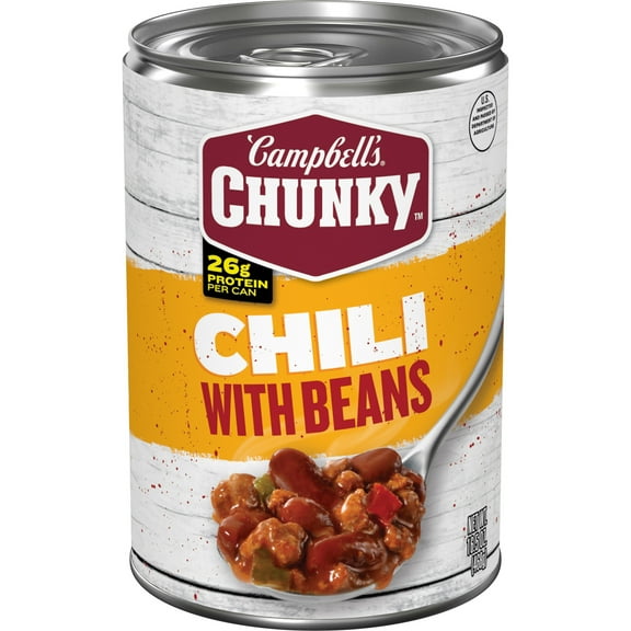 Chilli Man Chili with Beans 15 oz Can, Hearty Meat and Bean Seasoning ...
