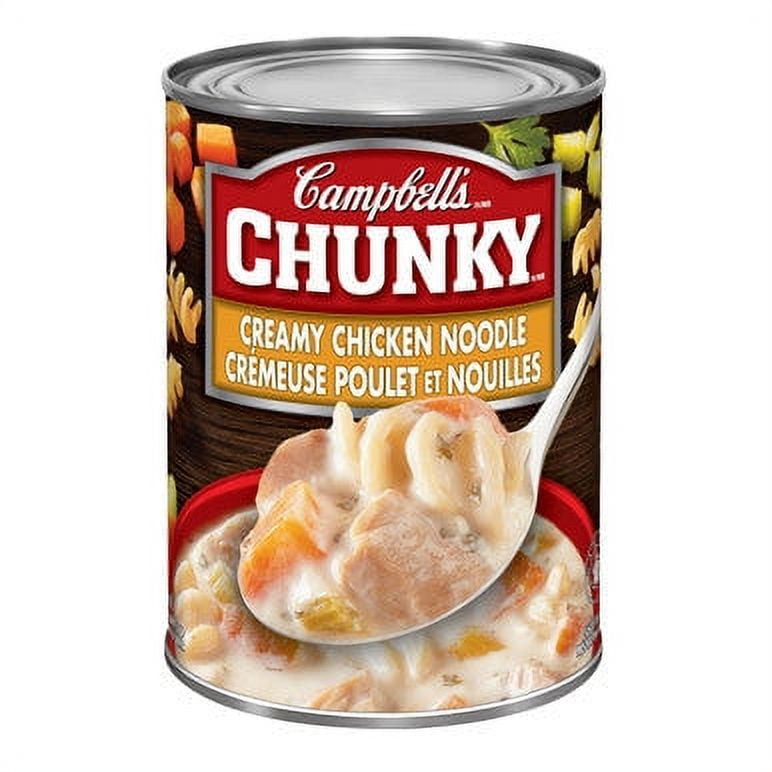 Campbell's Chunky, Creamy Chicken Noodle Soup, 540ml (Imported from ...