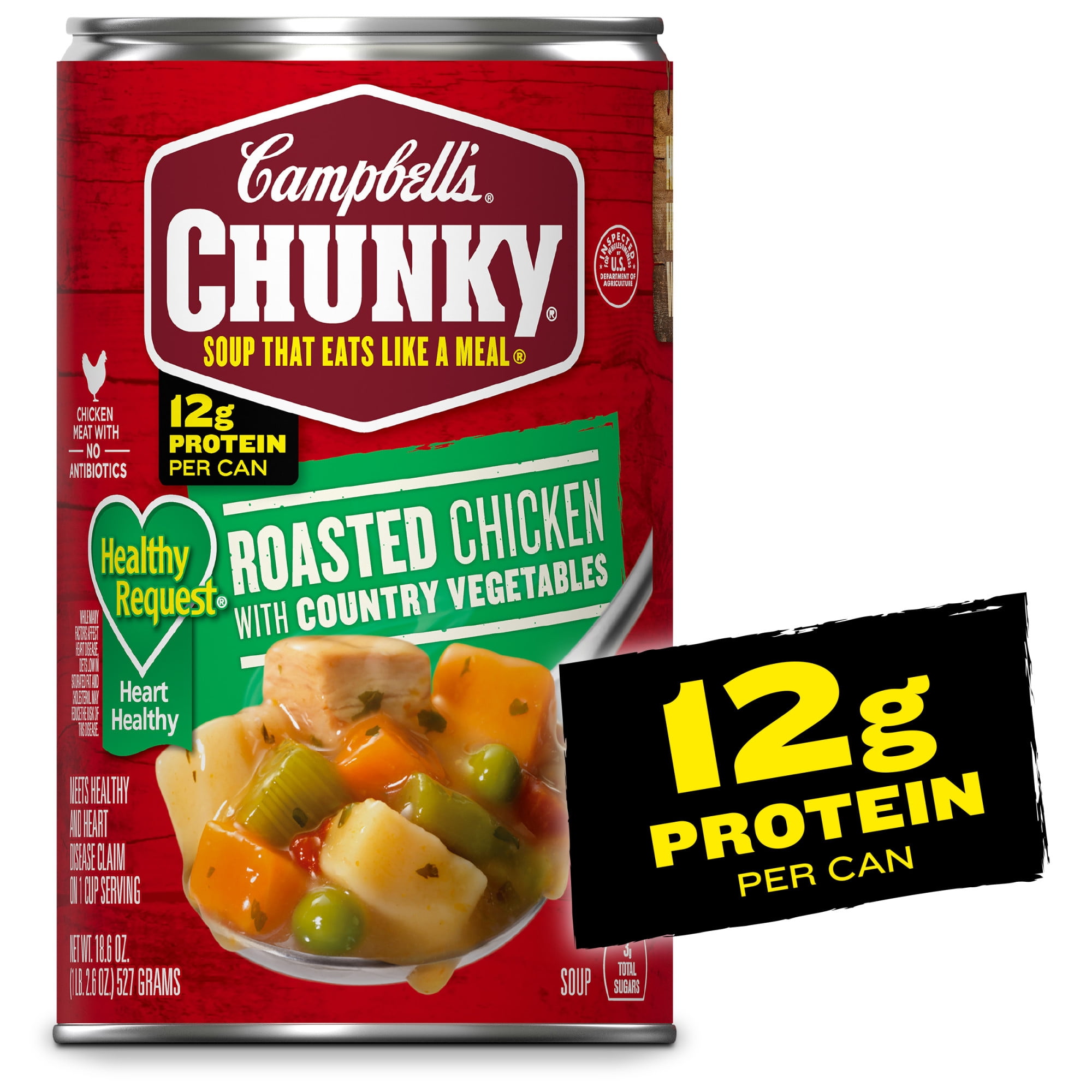 Healthy Chicken Soup 18.6oz - Prepared soup - Walmart Business Supplies
