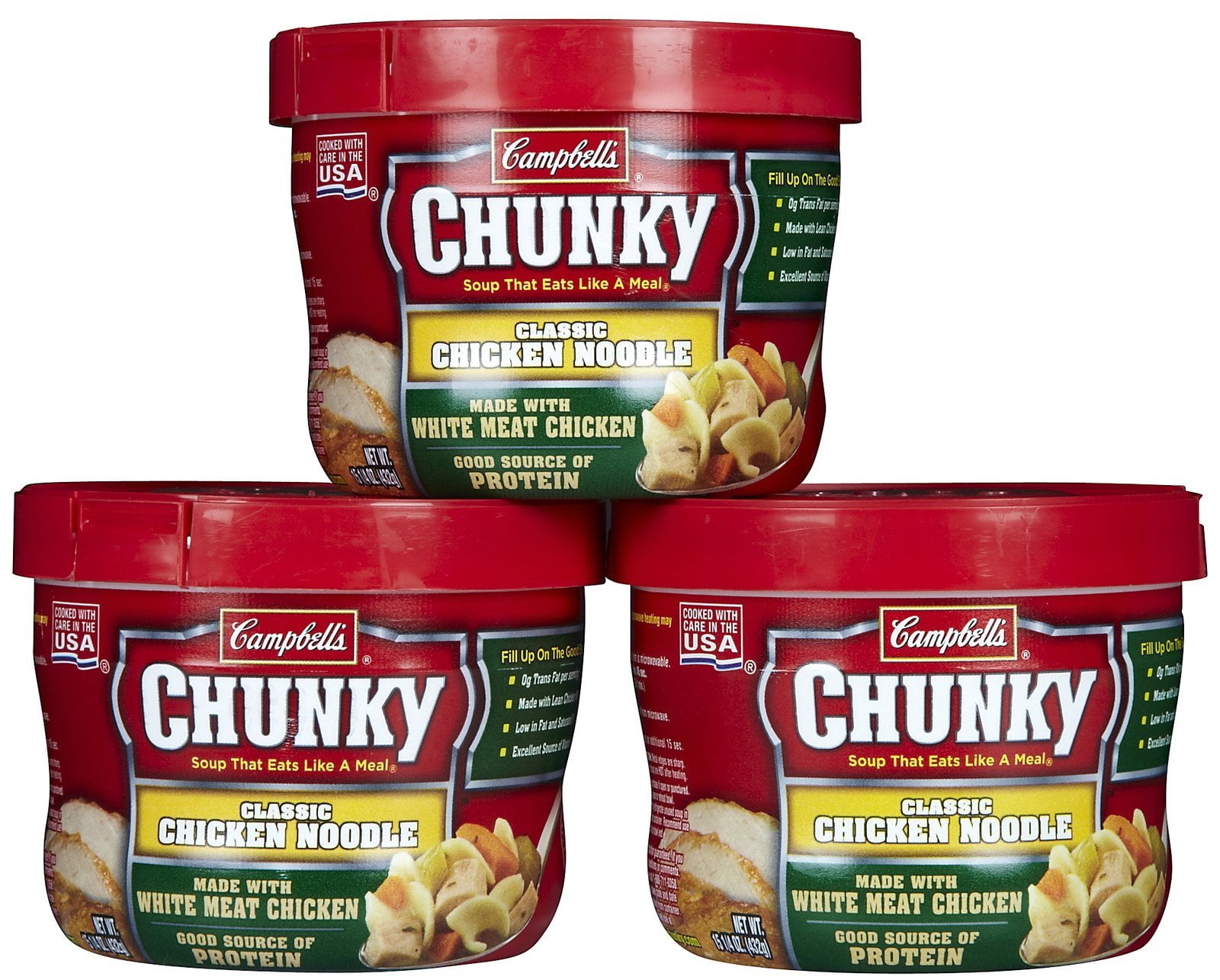 Campbell's Chunky Soup Classic Chicken Noodle Soup 15.25 oz ...