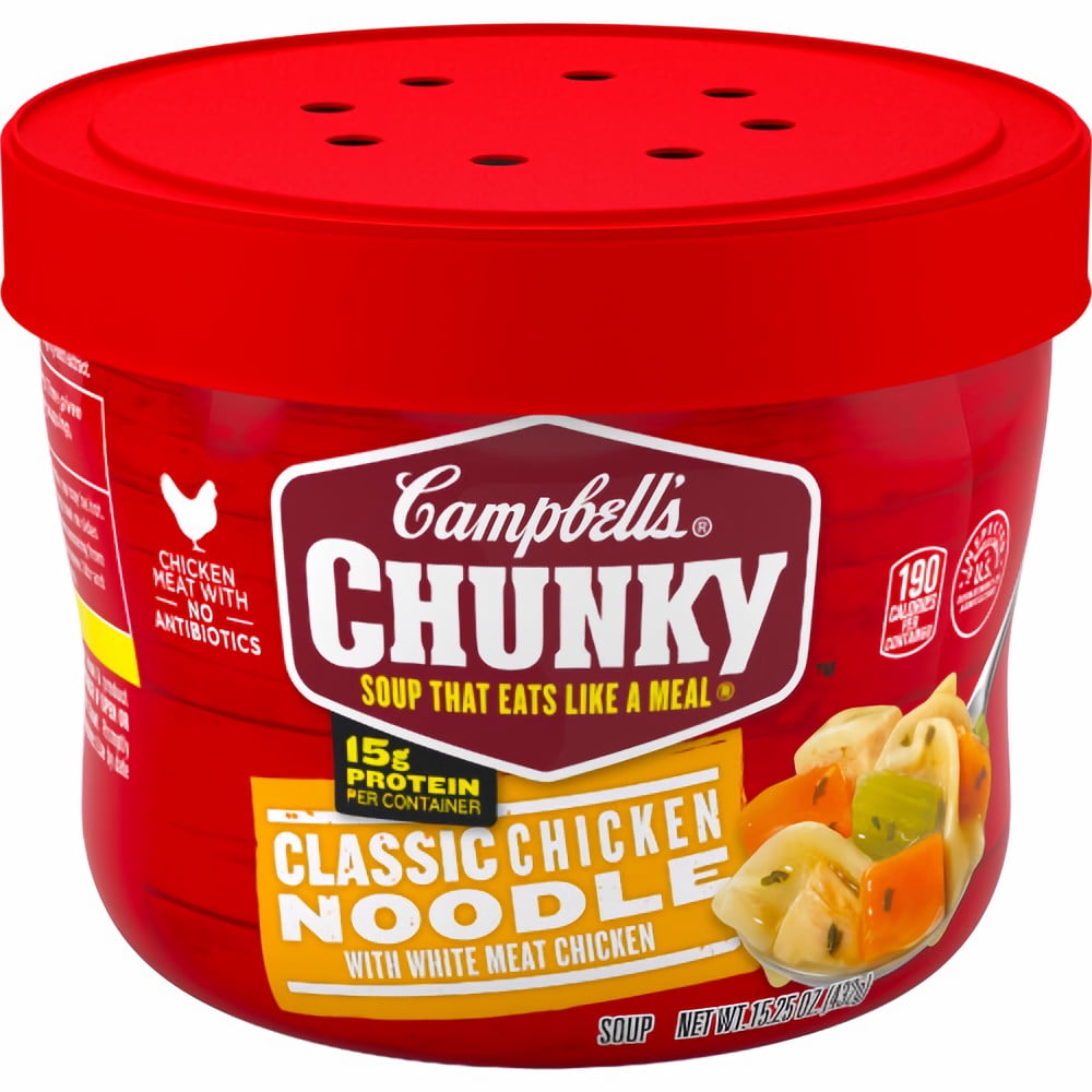 Campbell's Chunky Soup Classic Chicken Noodle Soup 15.25 oz ...