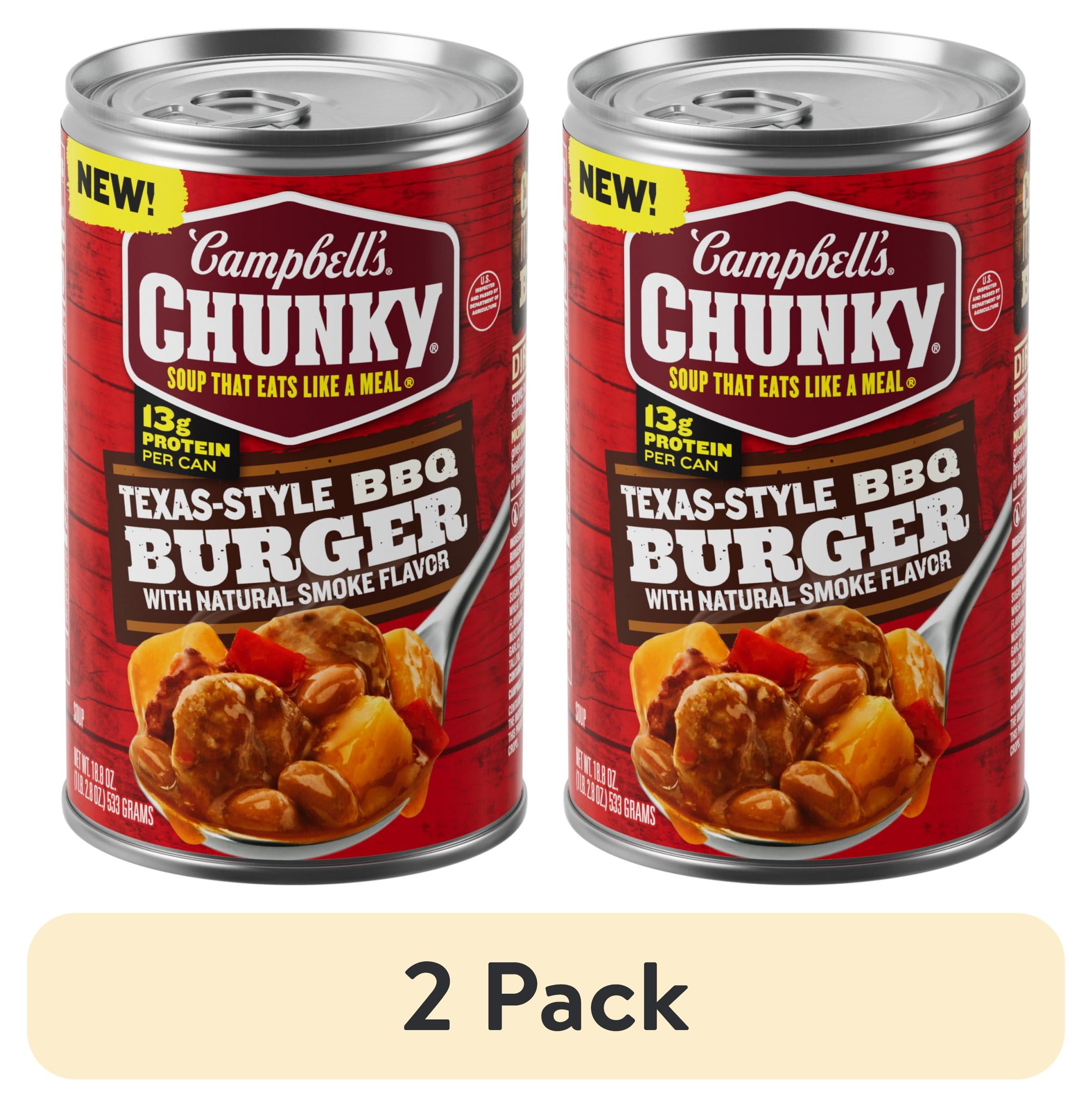 Customer reviews for (2 pack) Campbell’s Chunky Soup, Texas-Style BBQ ...