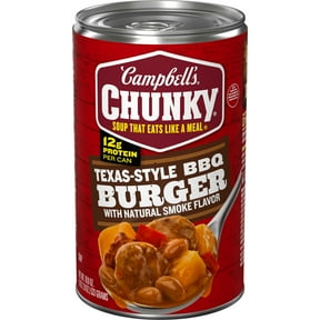 Chunky Chili Dog Mac Soup 18.8 oz Can with Hot Dogs, Beef, Pasta, and ...