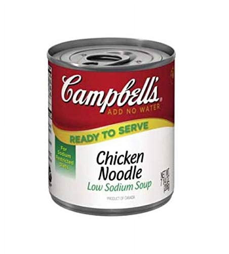 Campbell's Classic Chicken Noodle Shelf Stable Soup, 7.25 oz - Case of ...