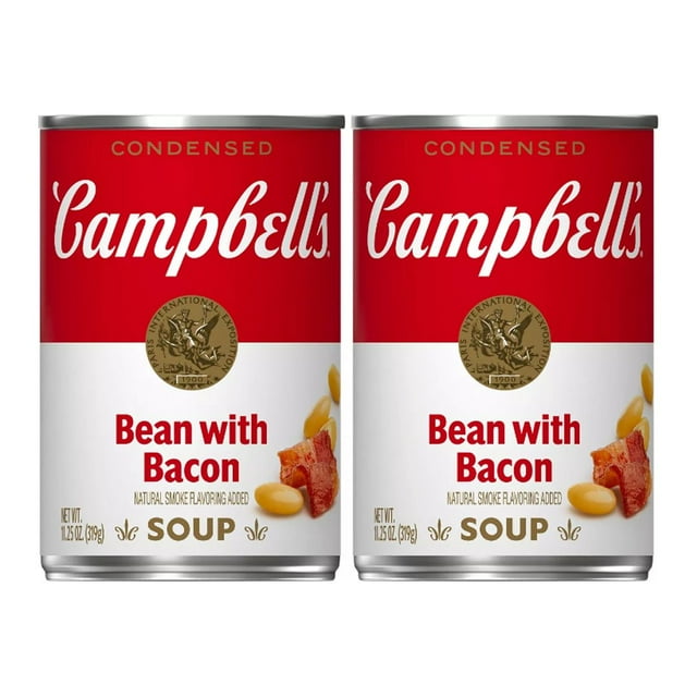 Campbell's Condensed Bean with Bacon Soup - 11.5oz pack of 2 - Walmart.com