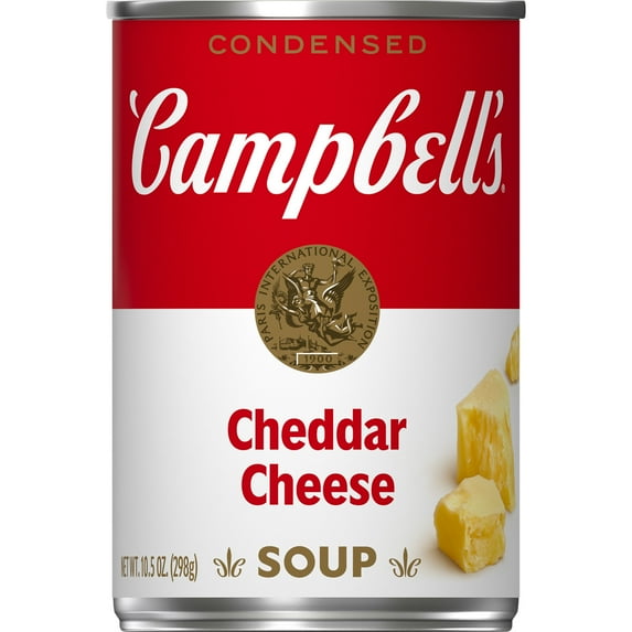 Campbell's Condensed Cheddar Cheese Soup, 10.5 oz Can (Pack of 4 ...
