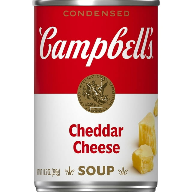Campbell's Condensed Cheddar Cheese Soup, 10.5 oz Can - Walmart.com