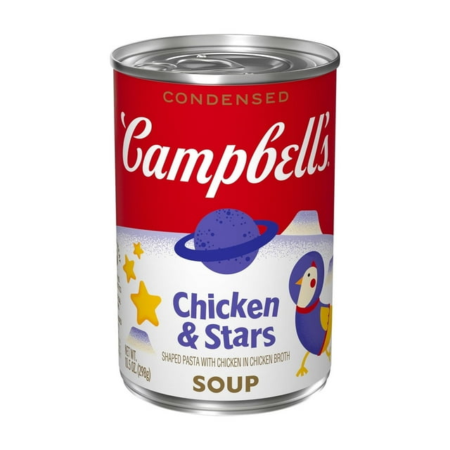 Campbell's Condensed Chicken & Stars Soup 10.5 oz (Pack of 3) - Walmart.com