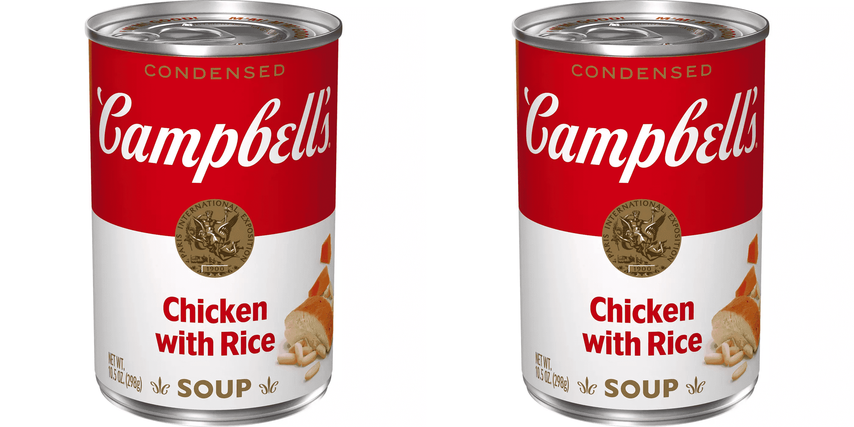 Campbell's Condensed Chicken With Rice Soup, 10.5 oz pack of 2 ...