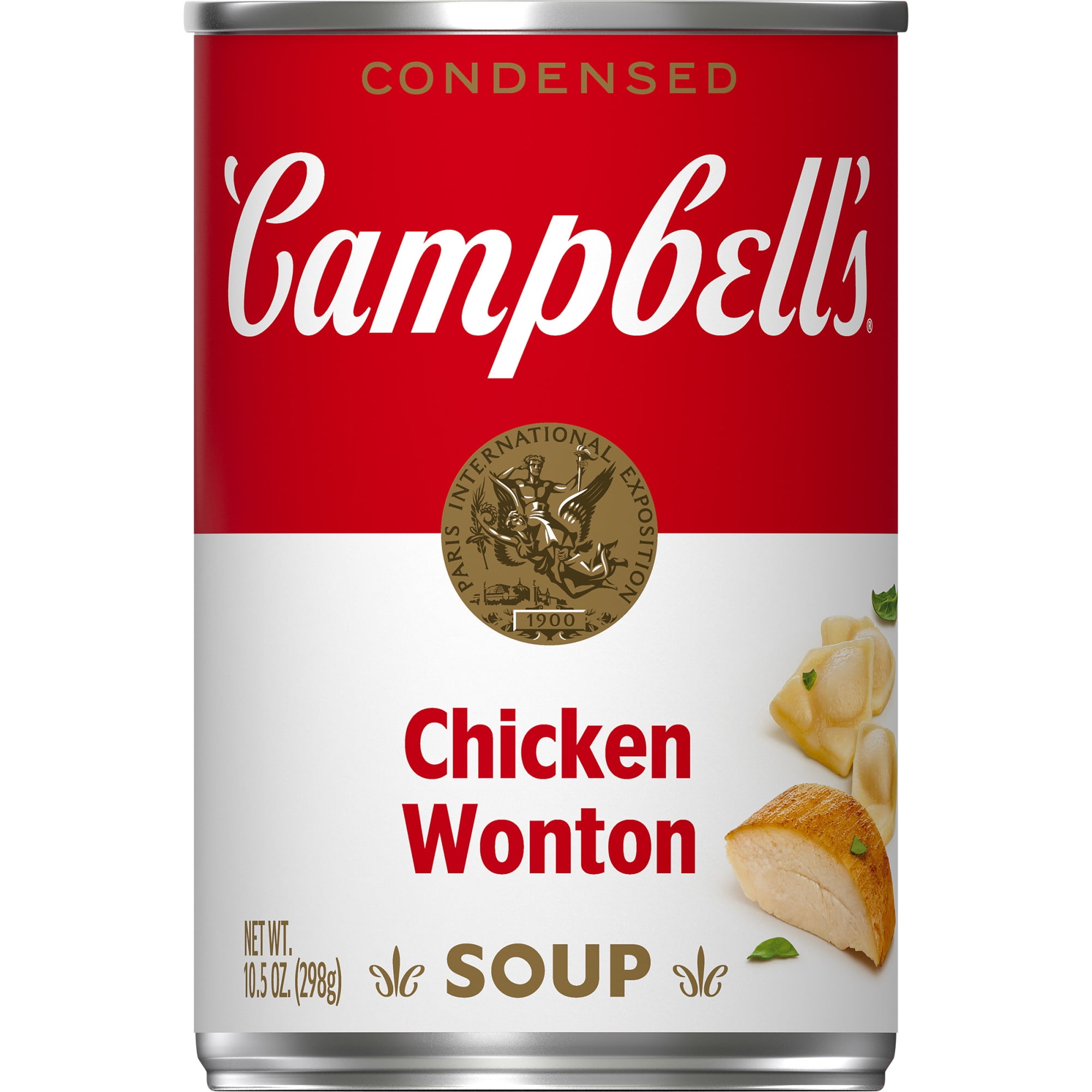 Campbell's Condensed Chicken Wonton Soup, 10.5 oz Can - Walmart.com