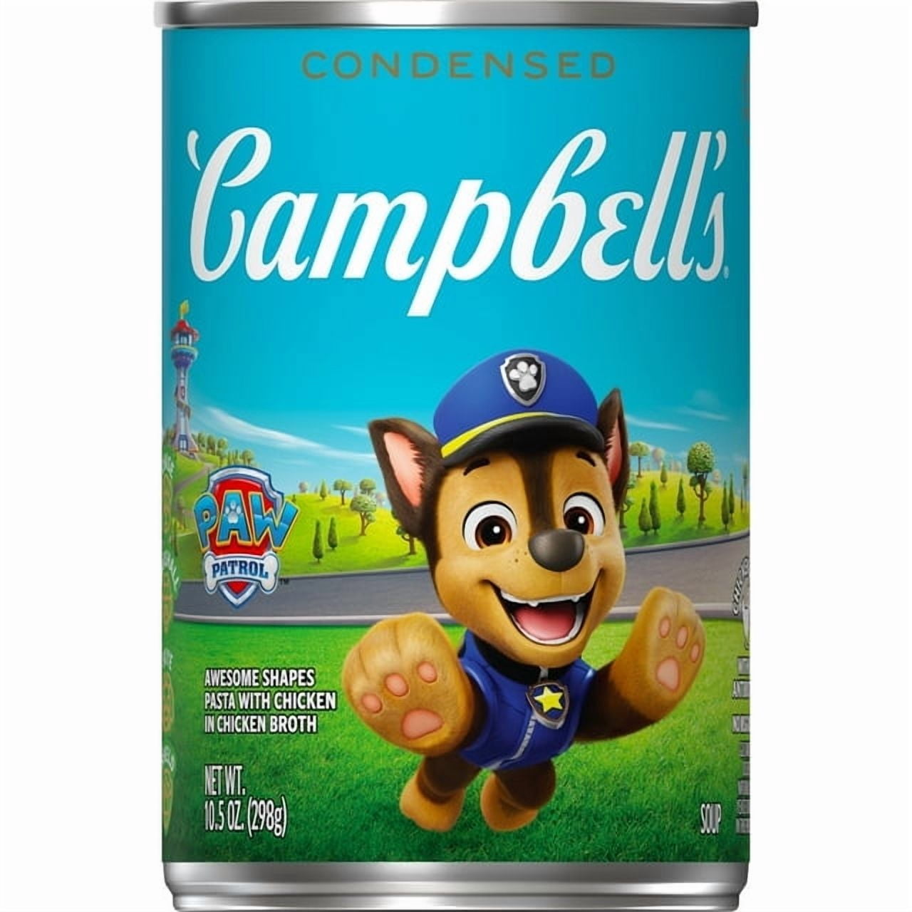 Campbell’s Condensed Kids Soup Paw Patrol Awesome Shapes Pasta with ...