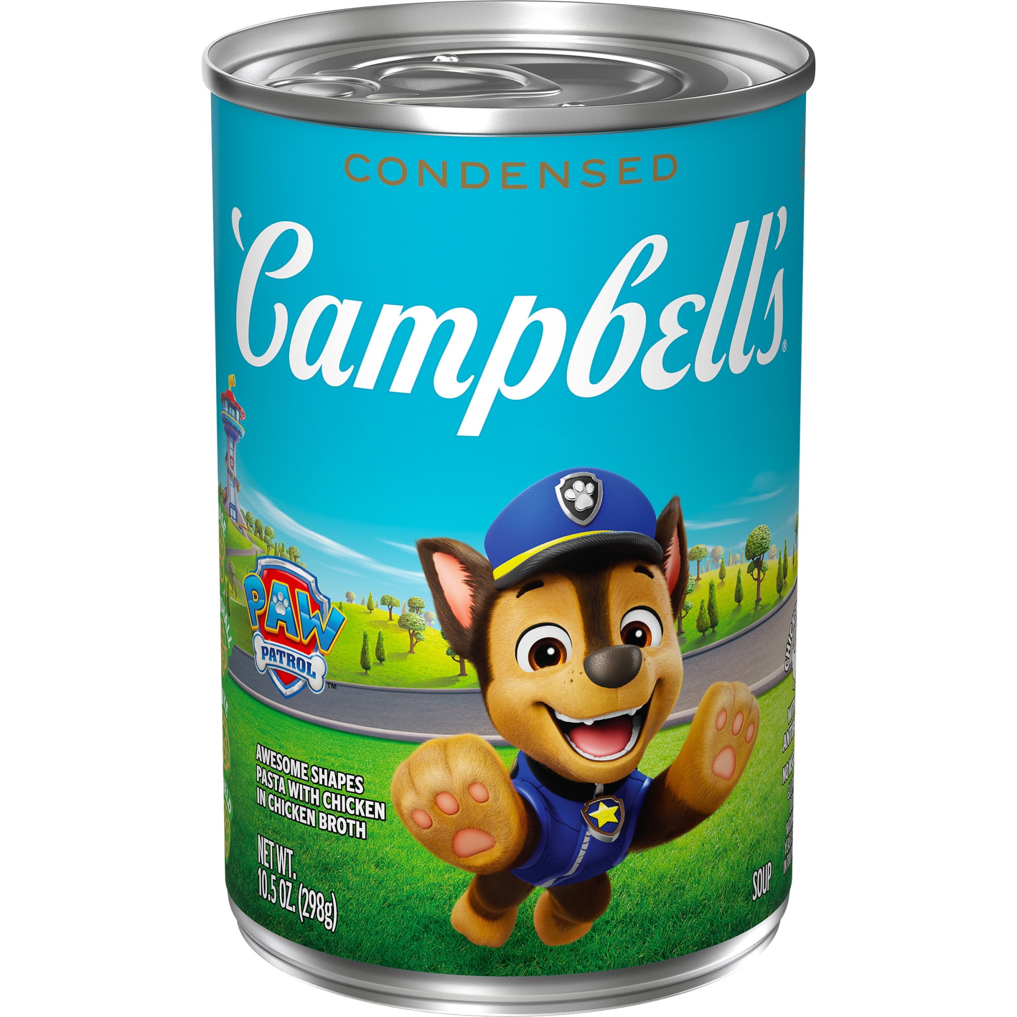 Campbell's, Kids Soup, 10.5 oz, Paw Patrol Shapes Pasta - Walmart.com