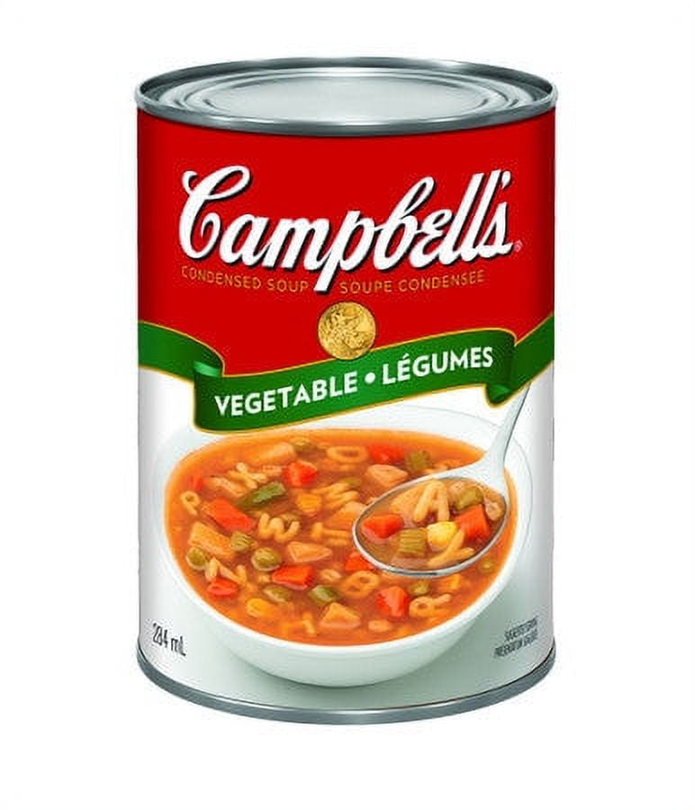 Campbell's Condensed Vegetable Soup, 284ml/9.6 oz - Walmart.com