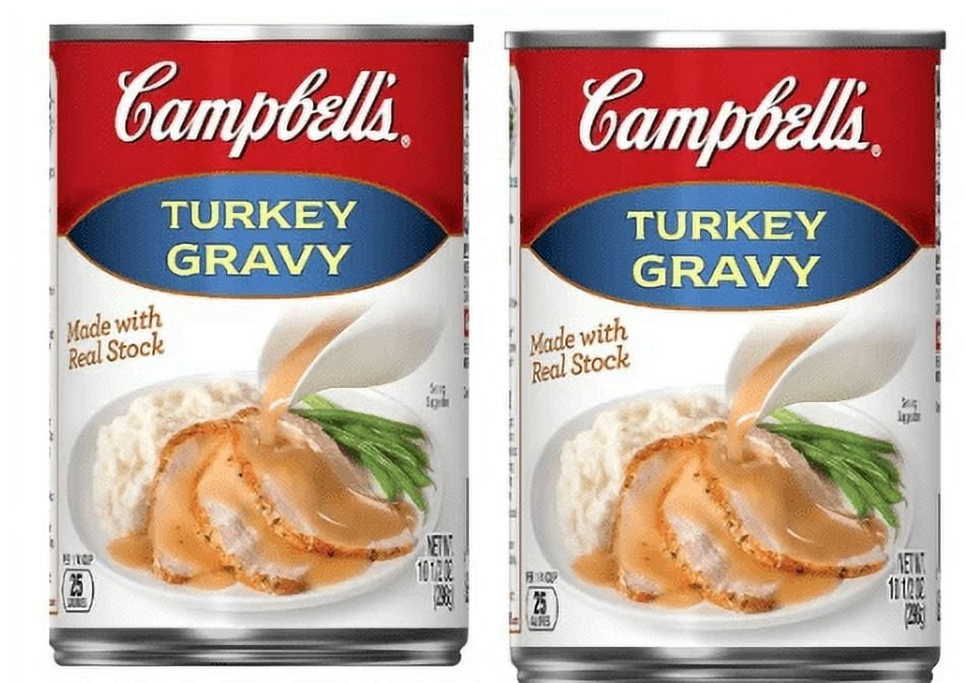 Campbell's Gravy, Turkey, 10.5z. pack of2 - Walmart.com