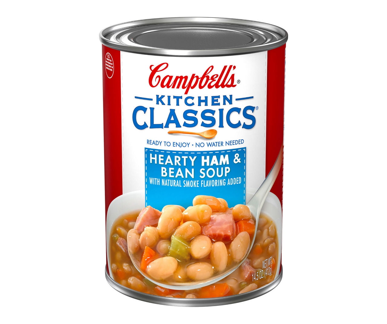 Campbell's Kitchen Classics Ham & Bean Soup, 14.5 Oz. - Walmart.com