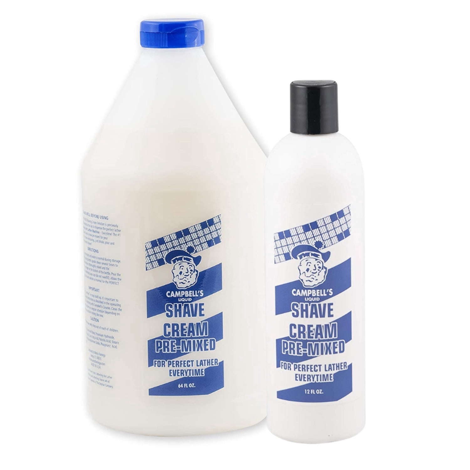 Campbell’s® Ready-to-Use Liquid Shave Cream, Pre-Mixed Lather, 1/2 ...