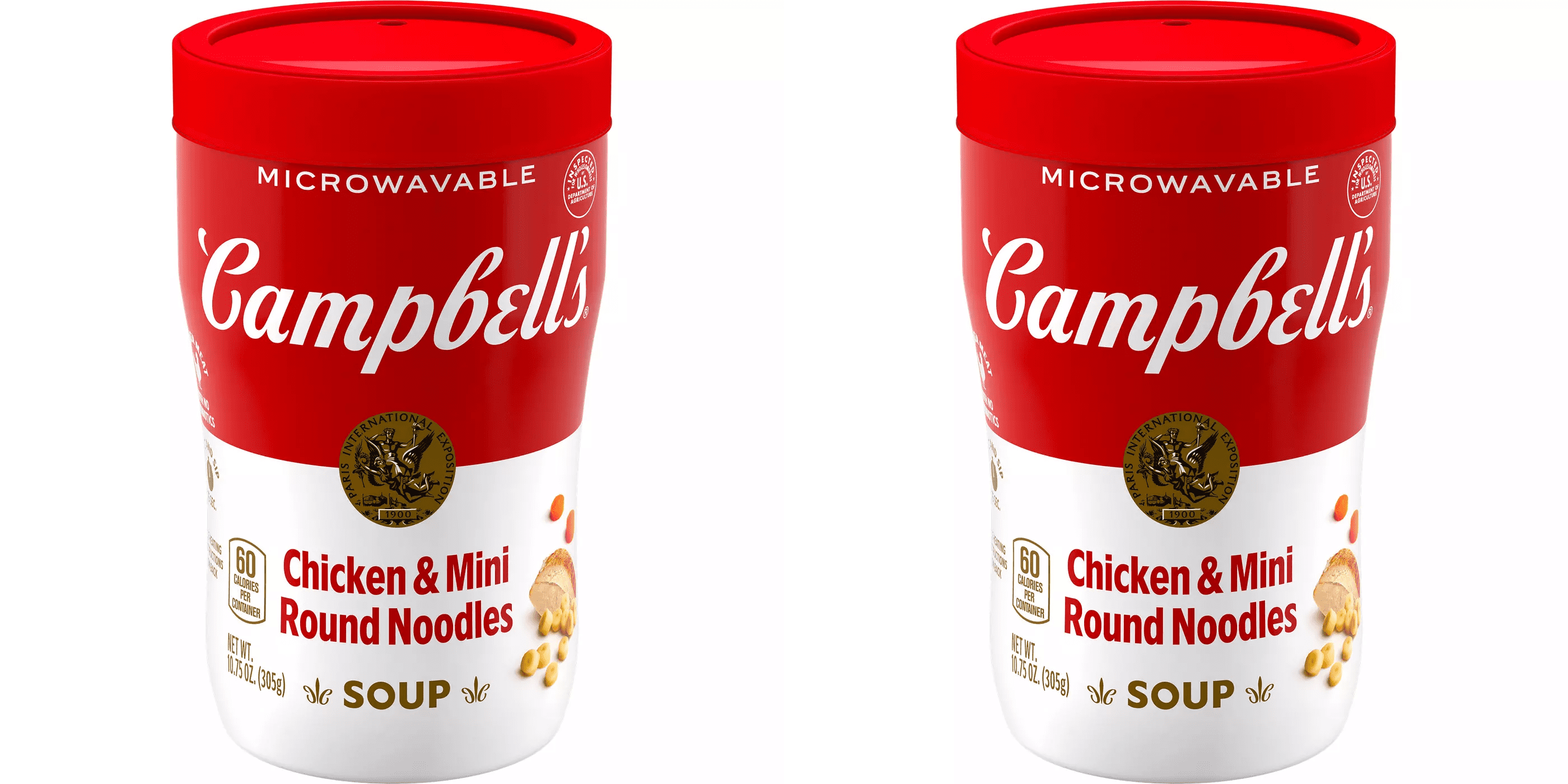 Campbell's Sipping Soup, Chicken & Mini Round Noodle Soup, 10.75 oz ...