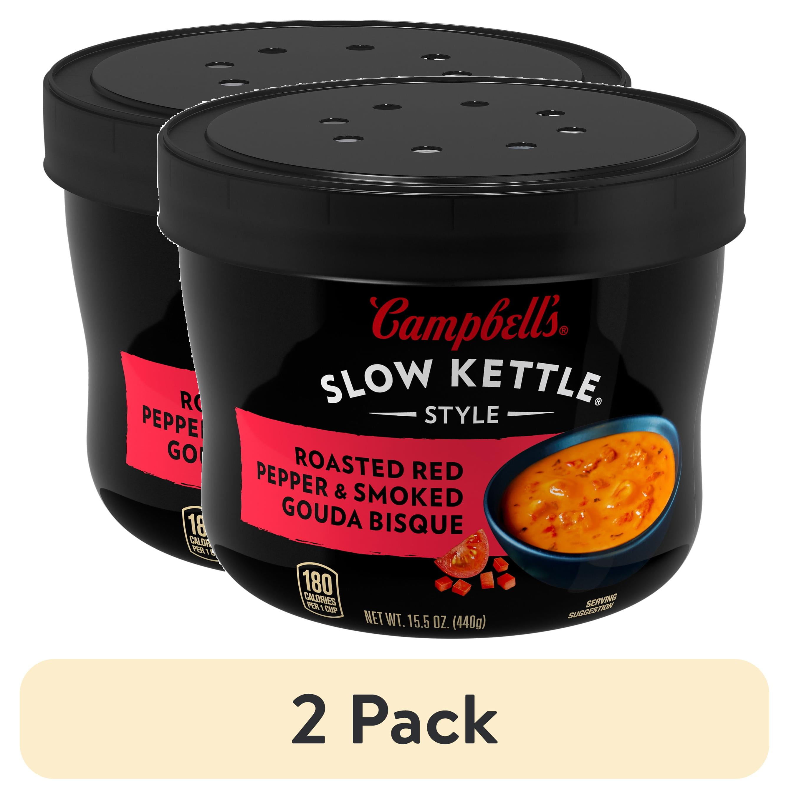 (2 pack) Campbell's Slow Kettle Style Roasted Red Pepper & Smoked Gouda ...